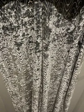 Joseph Ribkoff | Dresses | Joseph Ribkoff Silver Crushed Velvet Dress ...